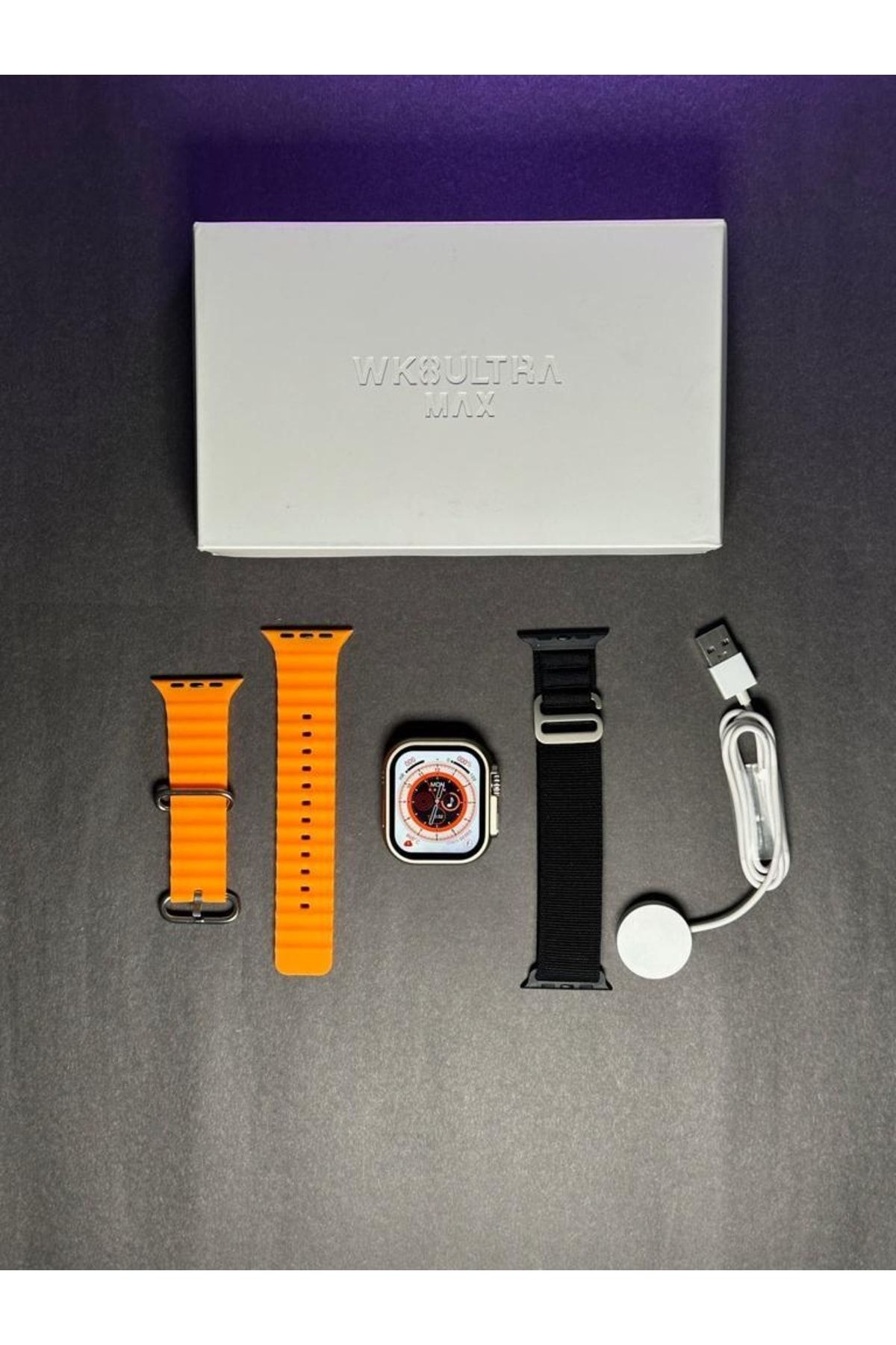 Wearfitpro Wk8 Ultra Max Watch 8 Ultra Amoled Ekran Full Screen 49mm ... Wearfitpro Wk8 Ultra Max Watch 8 Ultra Amoled Ekran Full Screen 49mm ...