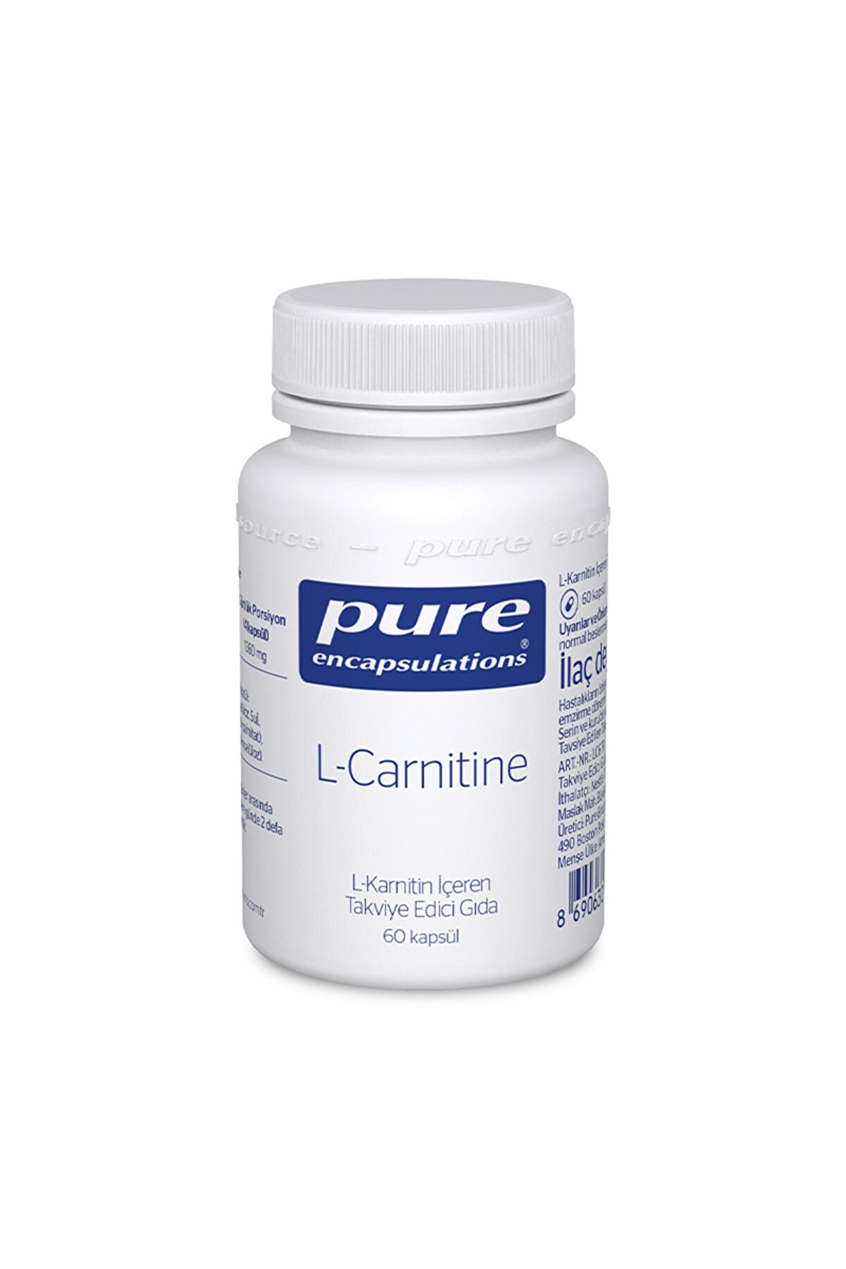 Pure Encapsulations L-carnitine 60 Kapsül - Fiyatı, Yorumları