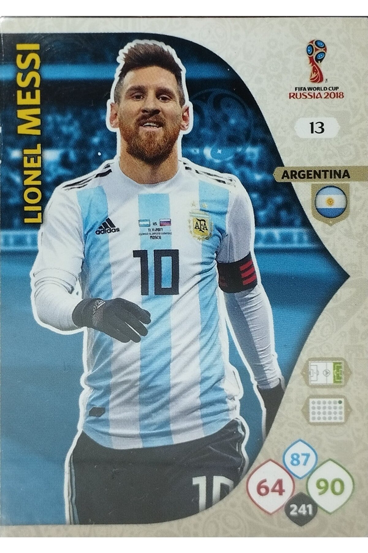 Panini Lionel Messi World Cup 13 nolu özel Kart Fiyatı, Yorumları ...