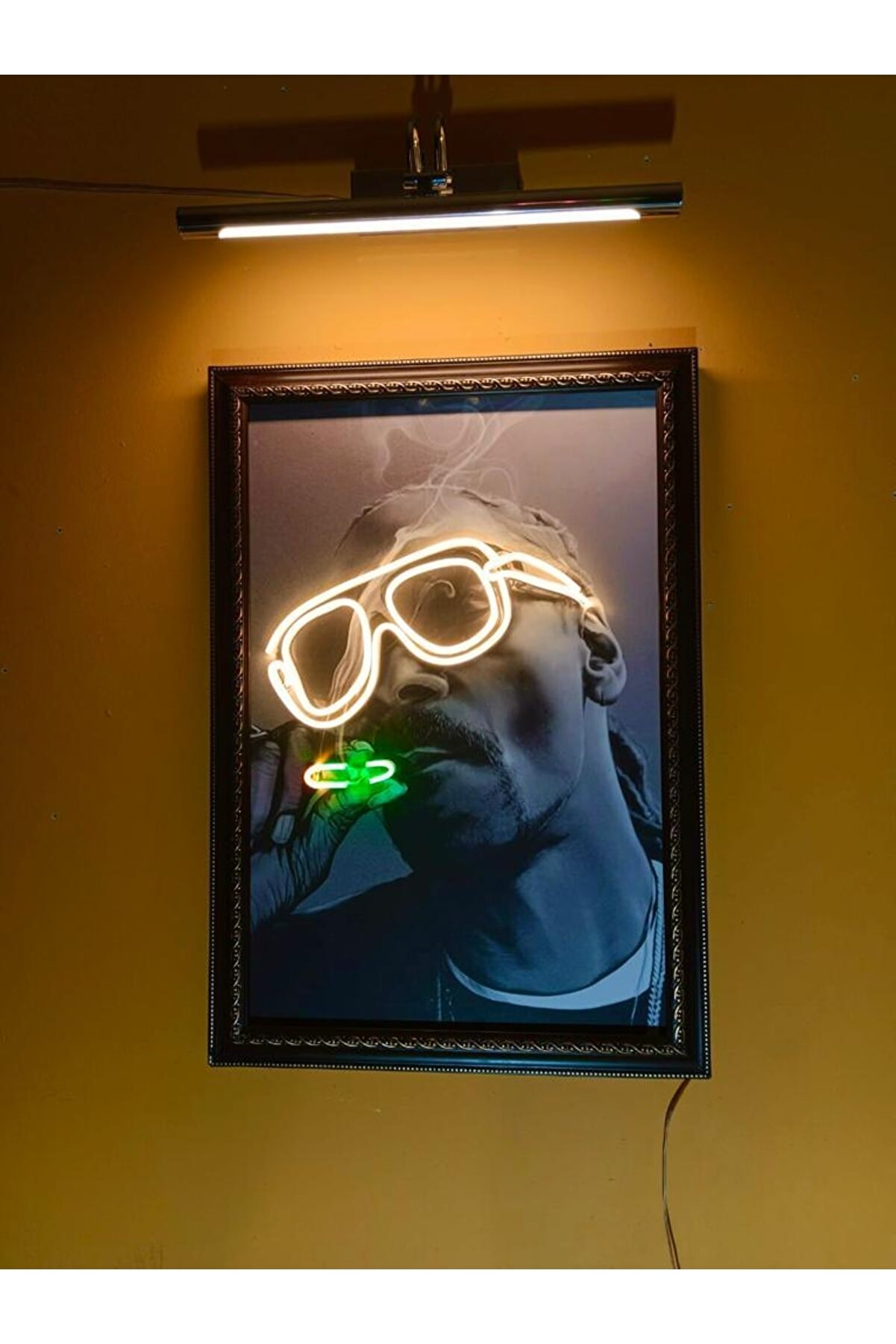 jazzygift Snoop Dogg Neon Işıklı Dekoratif Tablo Neon Işık Neon Işıklı ...