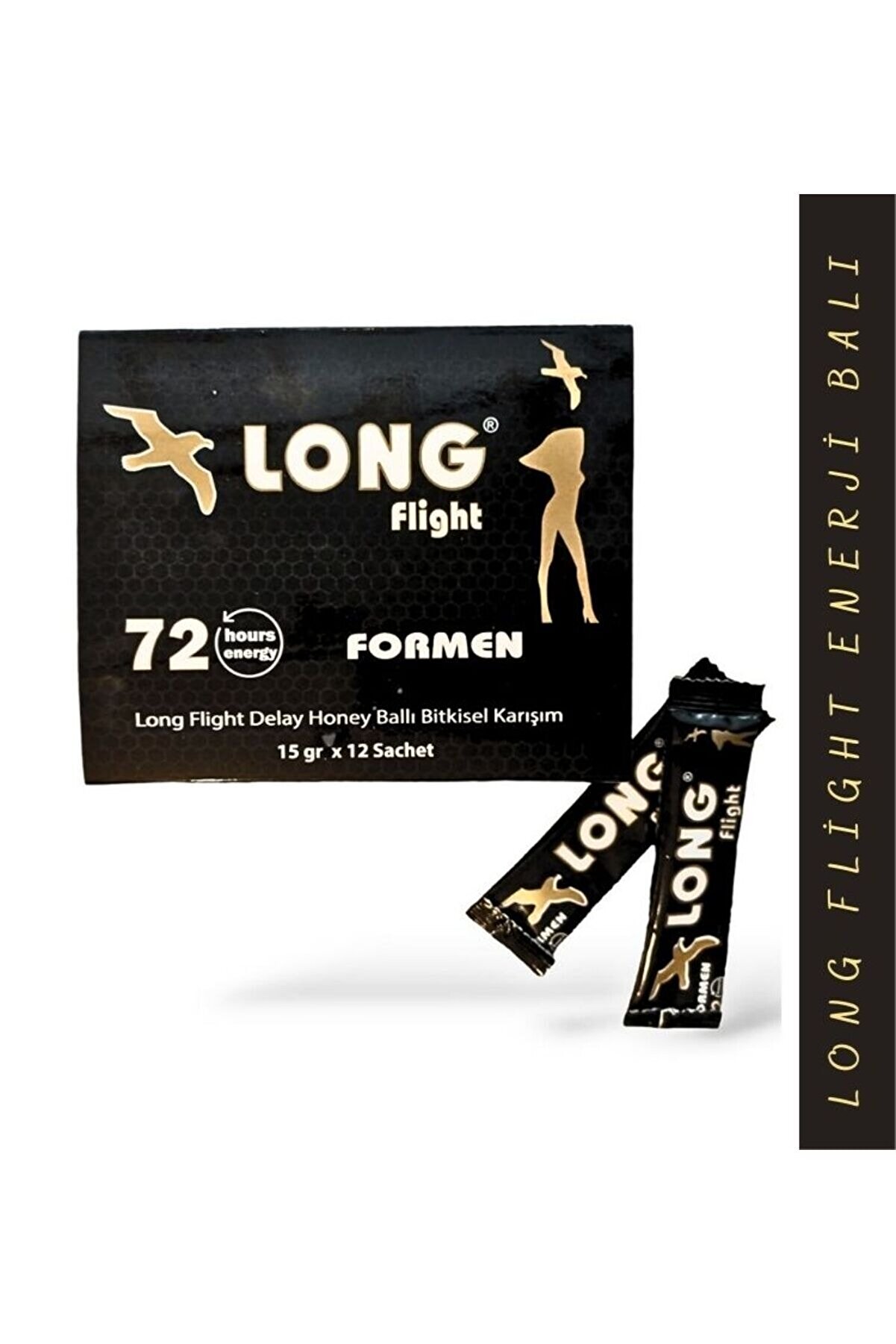 Genel Markalar Long Mendil Long Enerji Balı 12li Stick 72 Hours Energy ...