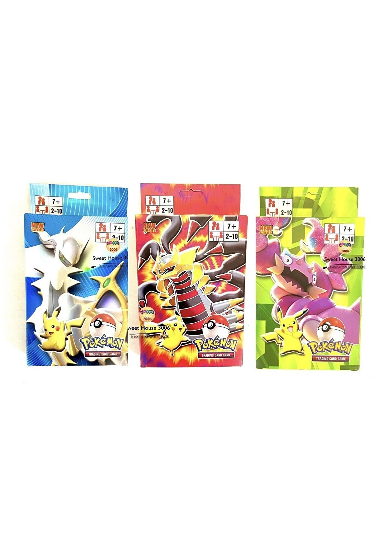 karinabest Pokemon Trading Card Game Starter Set Başlangıç 100'lü Paket ...