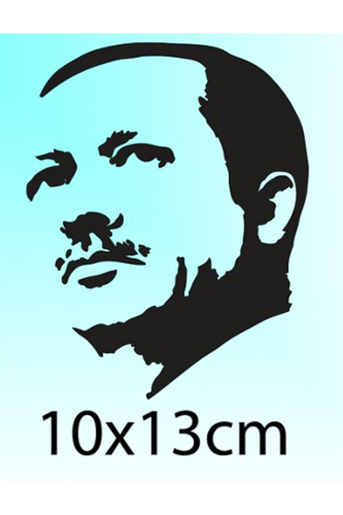 Sticker Sepetim Recep Tayyip Erdoğan Silüeti Oto Sticker Fiyatı ...
