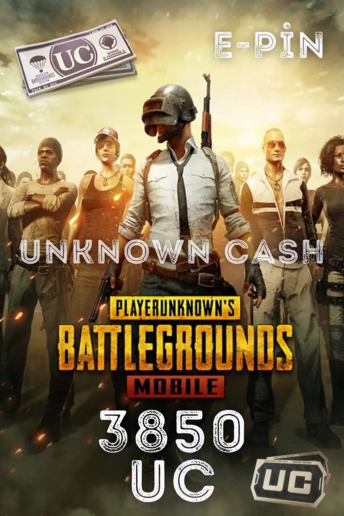 PUBG Mobile 3850 Uc E-pin Global Id Yükleme ( Yurtdışı Ve Tr Id ...