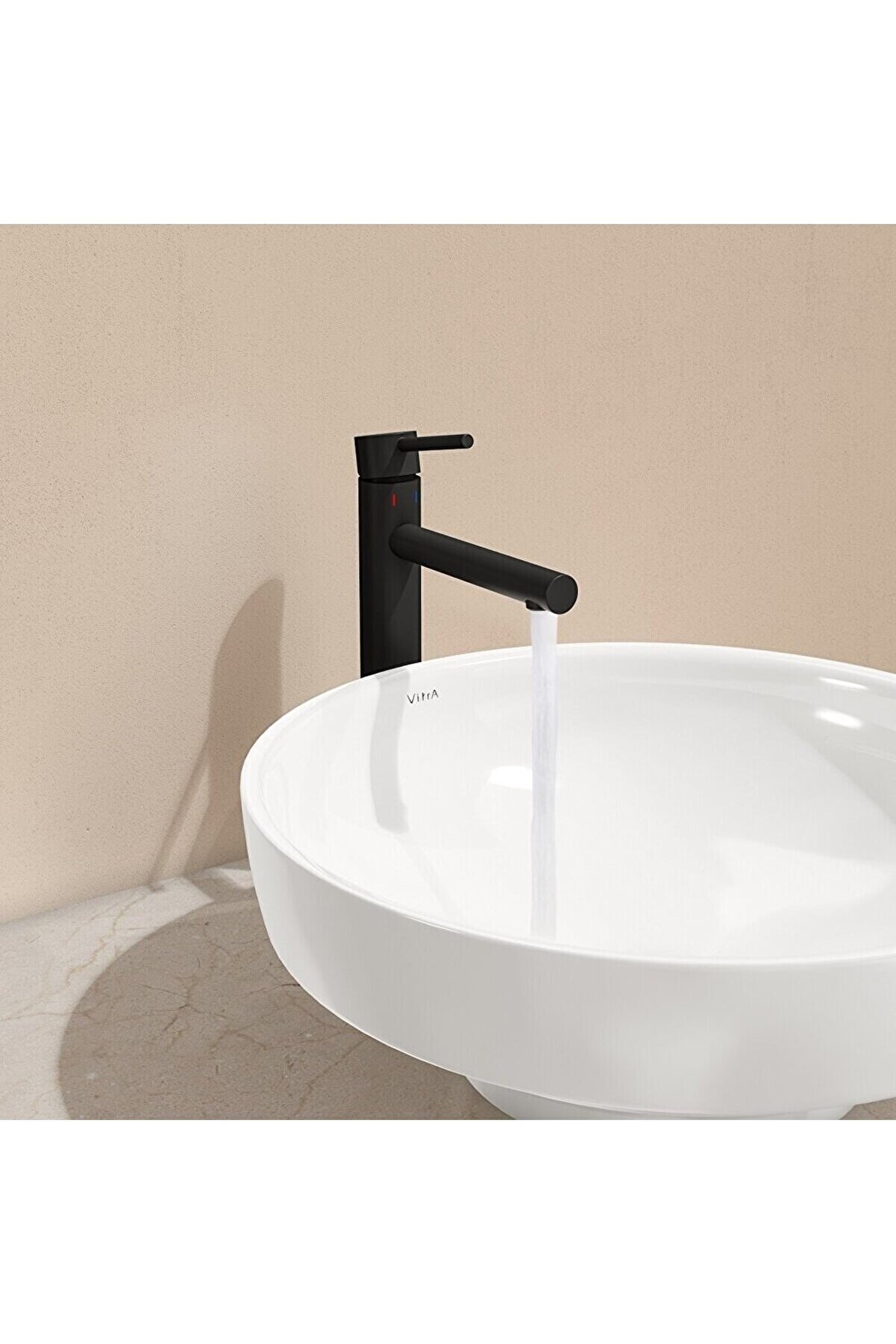VitrA Origin A4255736 Çanak Lavabo Bataryası, Mat Siyah Fiyatı ...