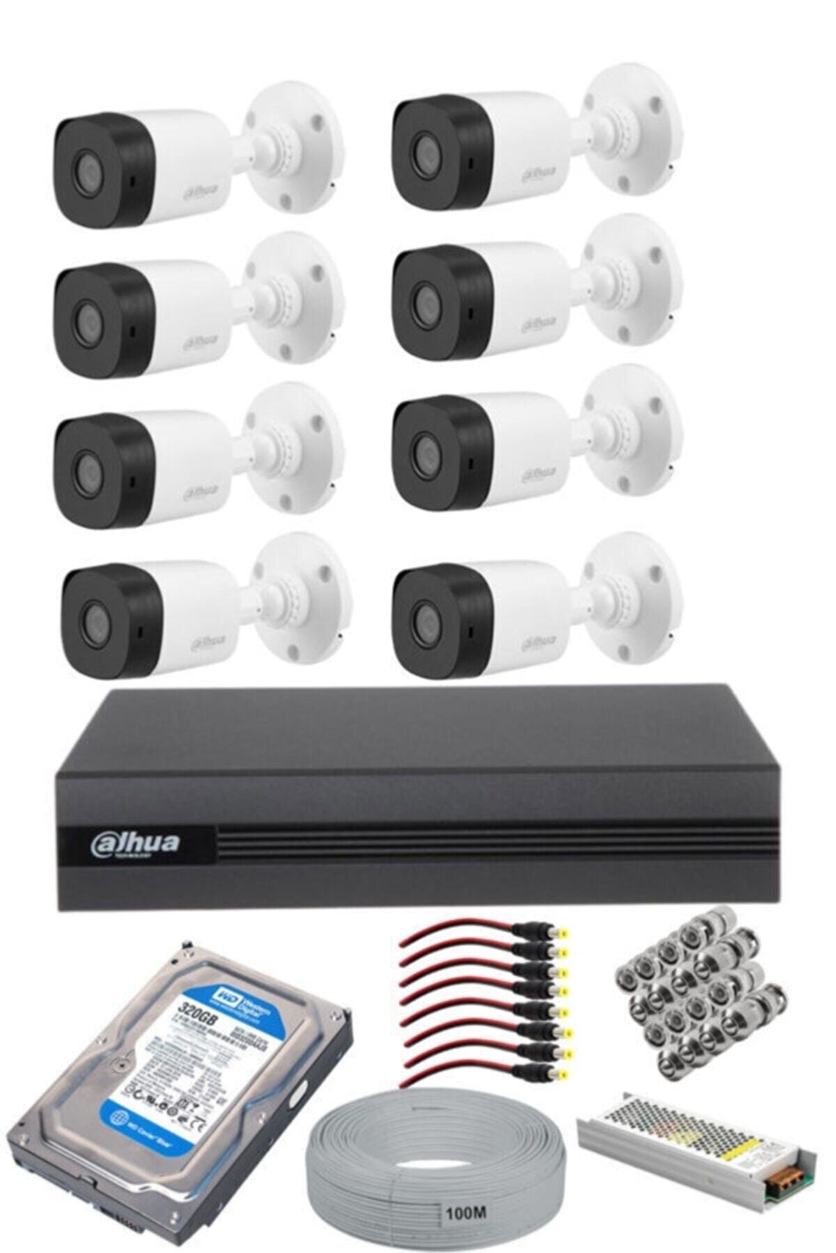 Dahua 8 Kameralı Güvenlik Kamerası Full Set 2tb Hdd - Fiyatı, Yorumları