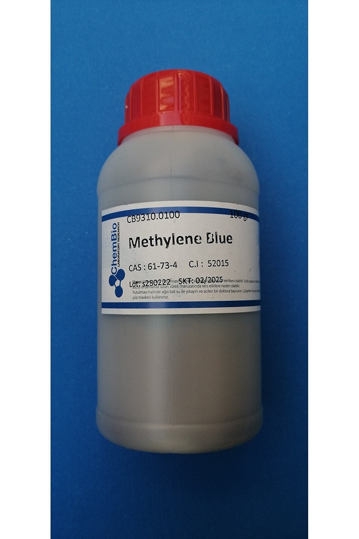 ChemBio Metilen Mavisi Methylene Blue Toz 100 gr - Fiyatı, Yorumları