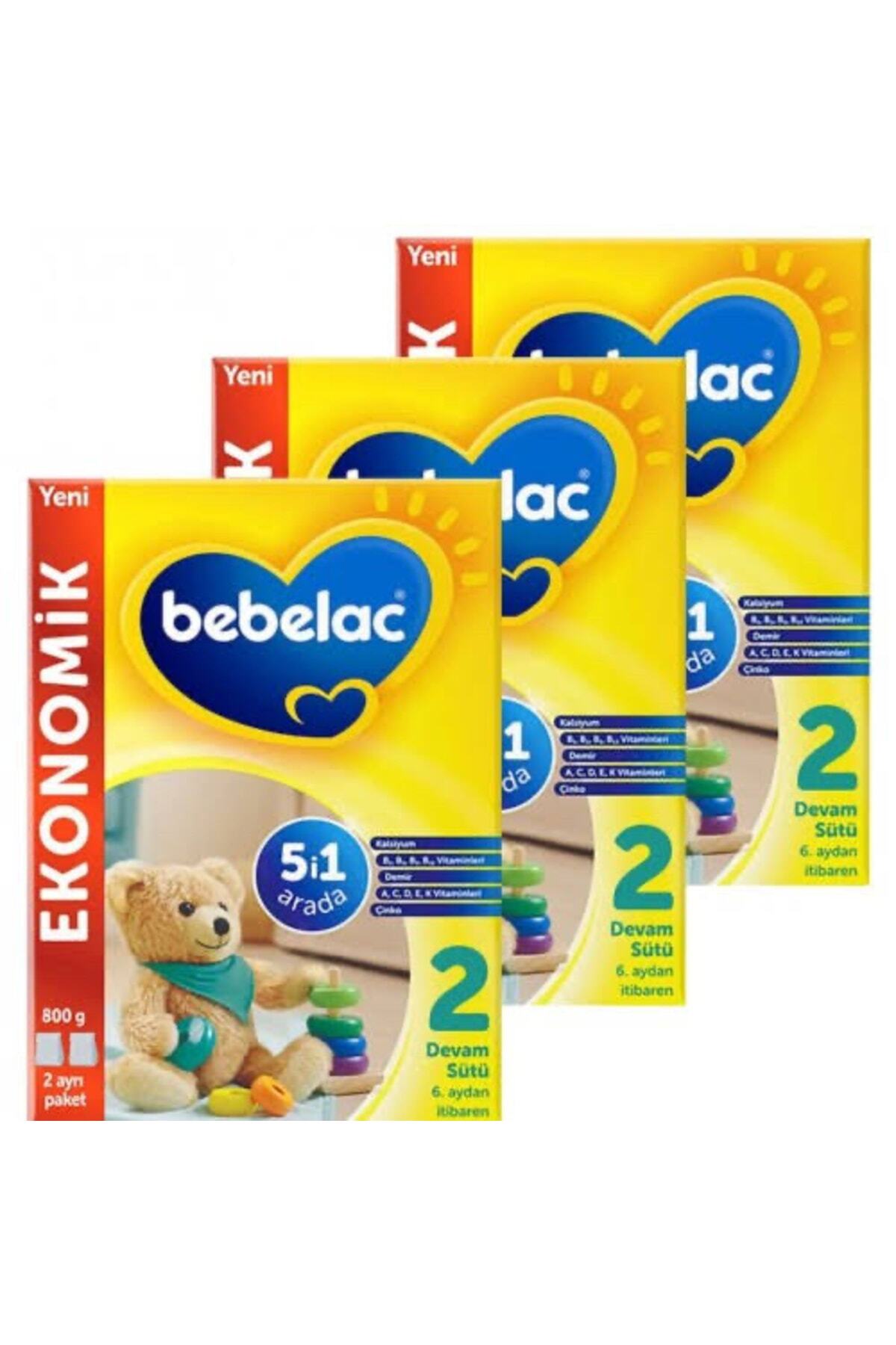 Bebelac BEBELAC2 800G X 3 - Fiyatı, Yorumları