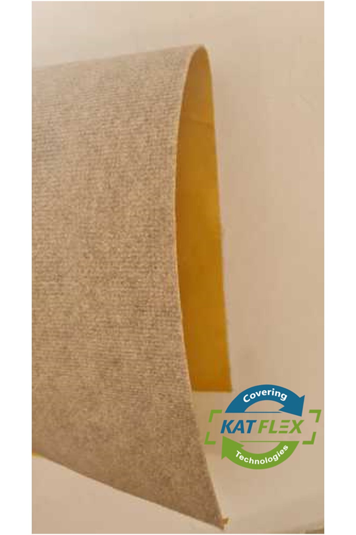 KatFlex Halıflex Kendinden Yapışkanlı Duvardan Duvara Bej Halıfleks Rip ...