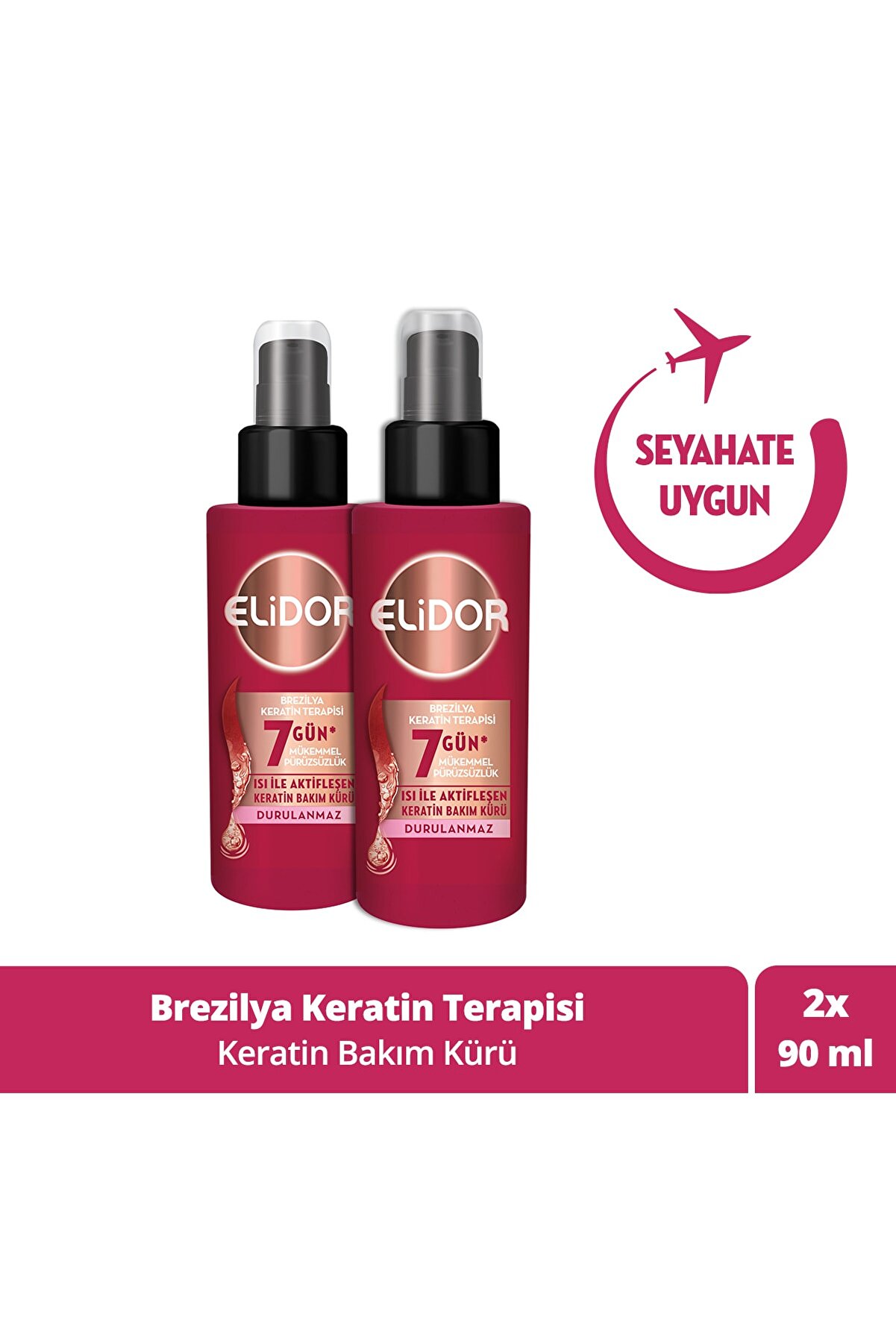 Elidor Isı Ile Aktifleşen Keratin Bakım Kürü Brezilya Keratin Terapisi ...