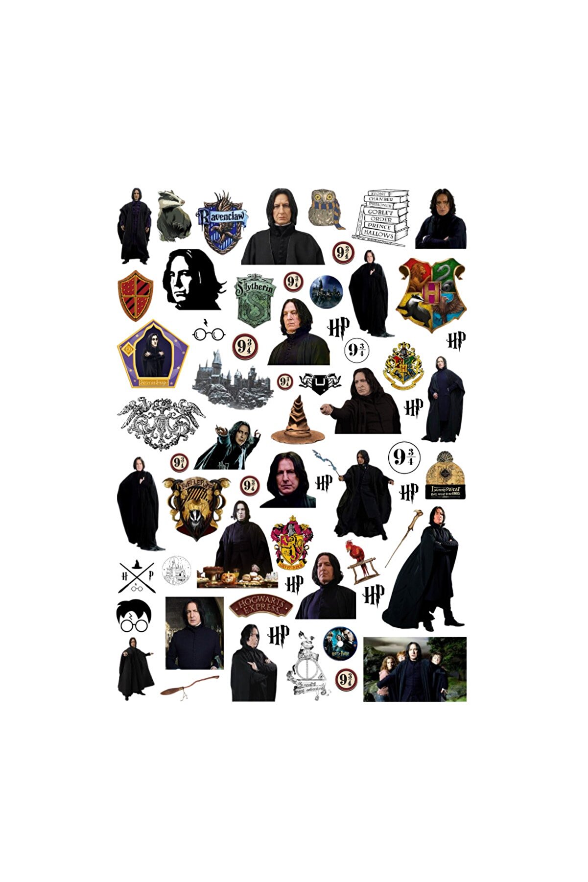 Ororabutik 64 Adet Harry Potter Severus Snape Hp Sticker Seti - Etiket ...