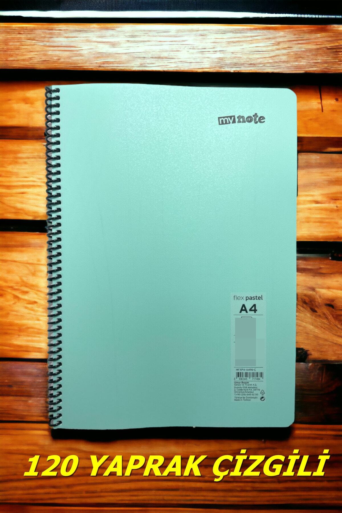 SEYFİKİRTASİYE ÇİZGİLİ 120 YAPRAK PASTEL RENK TELLİ DEFTER BEYAZ ...