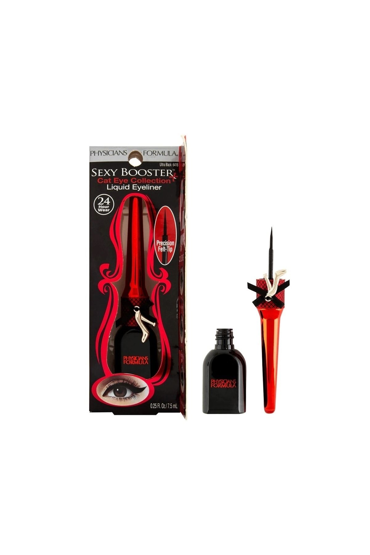 Physicians Formula Sexy Booster Cat Eye Liquid Ultra Black Eyeliner Kedi Gözü Likit Ultra