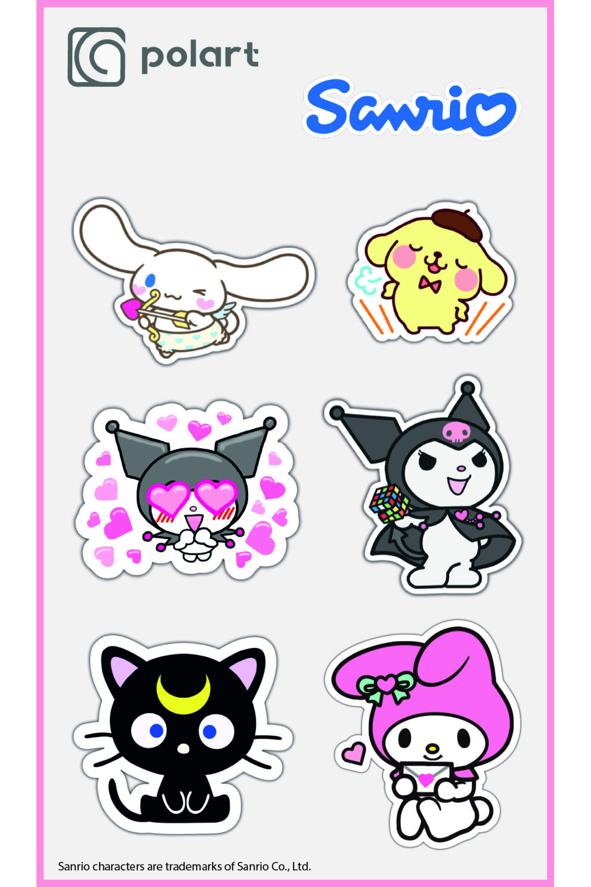 Polart Stationary Sanrio Sticker Seti Scrapbooking-ajanda-bullet ...