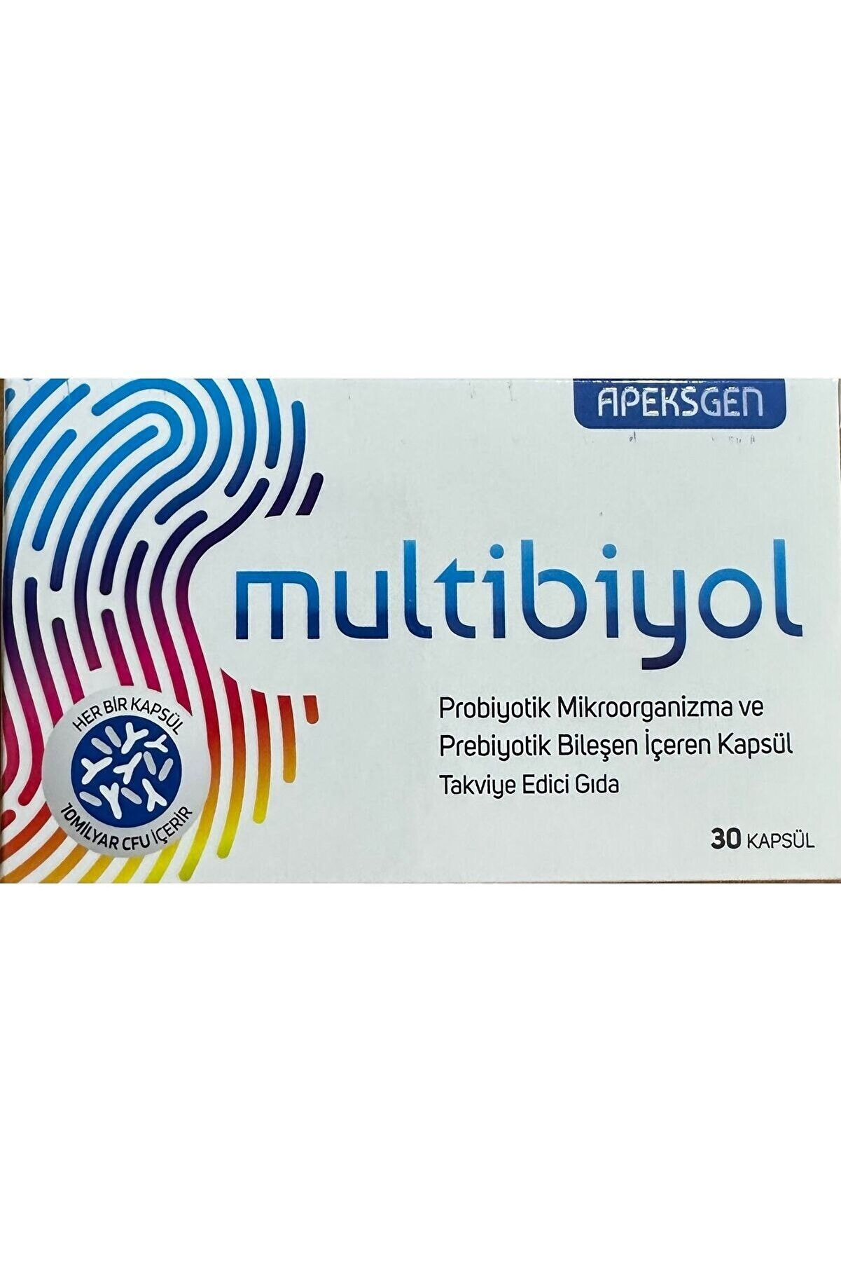 APEKSGEN MULTİBİYOL TAKVİYE EDİCİ GIDA 30 KAPSÜL - Fiyatı, Yorumları