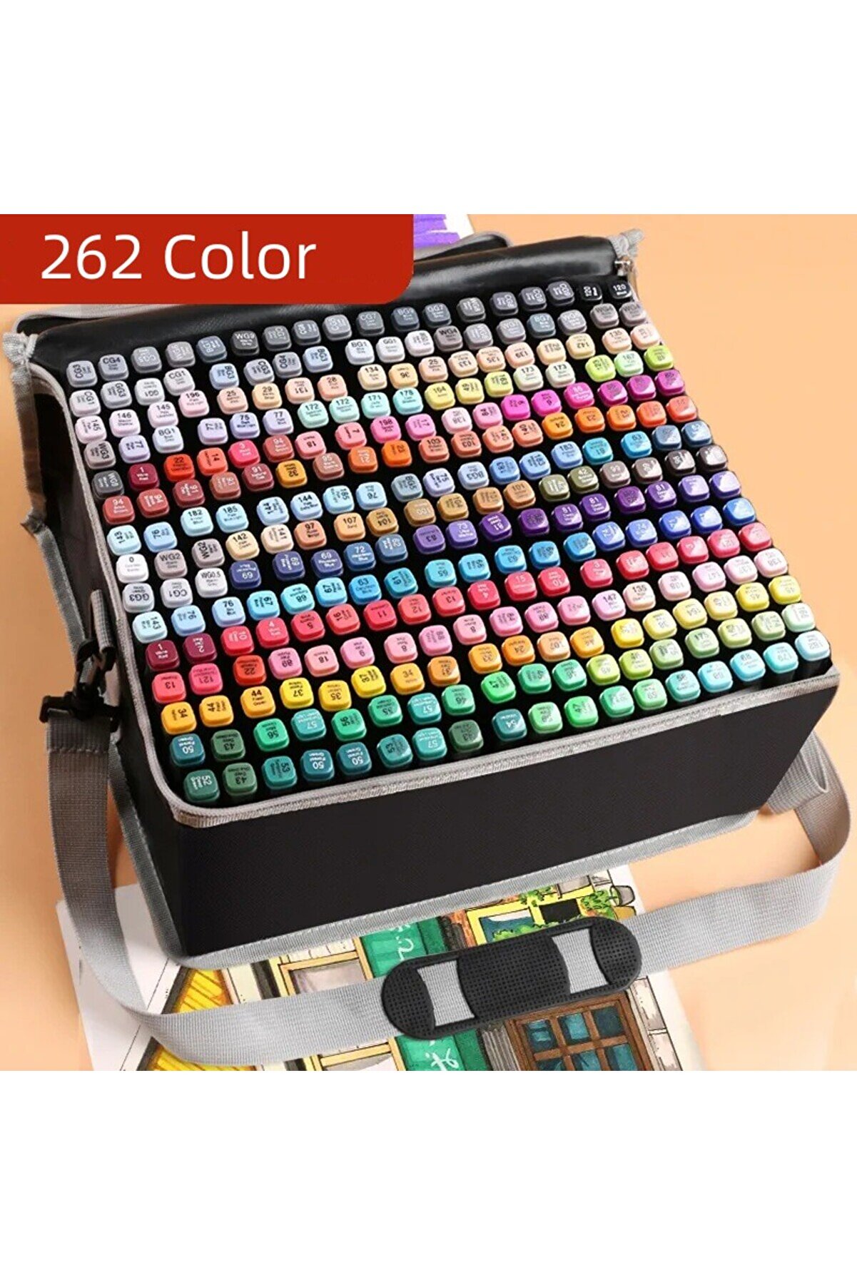 Dodocool 262’li Çift Uçlu Touch Marker Art Tasarım Kalem Seti İthal ...