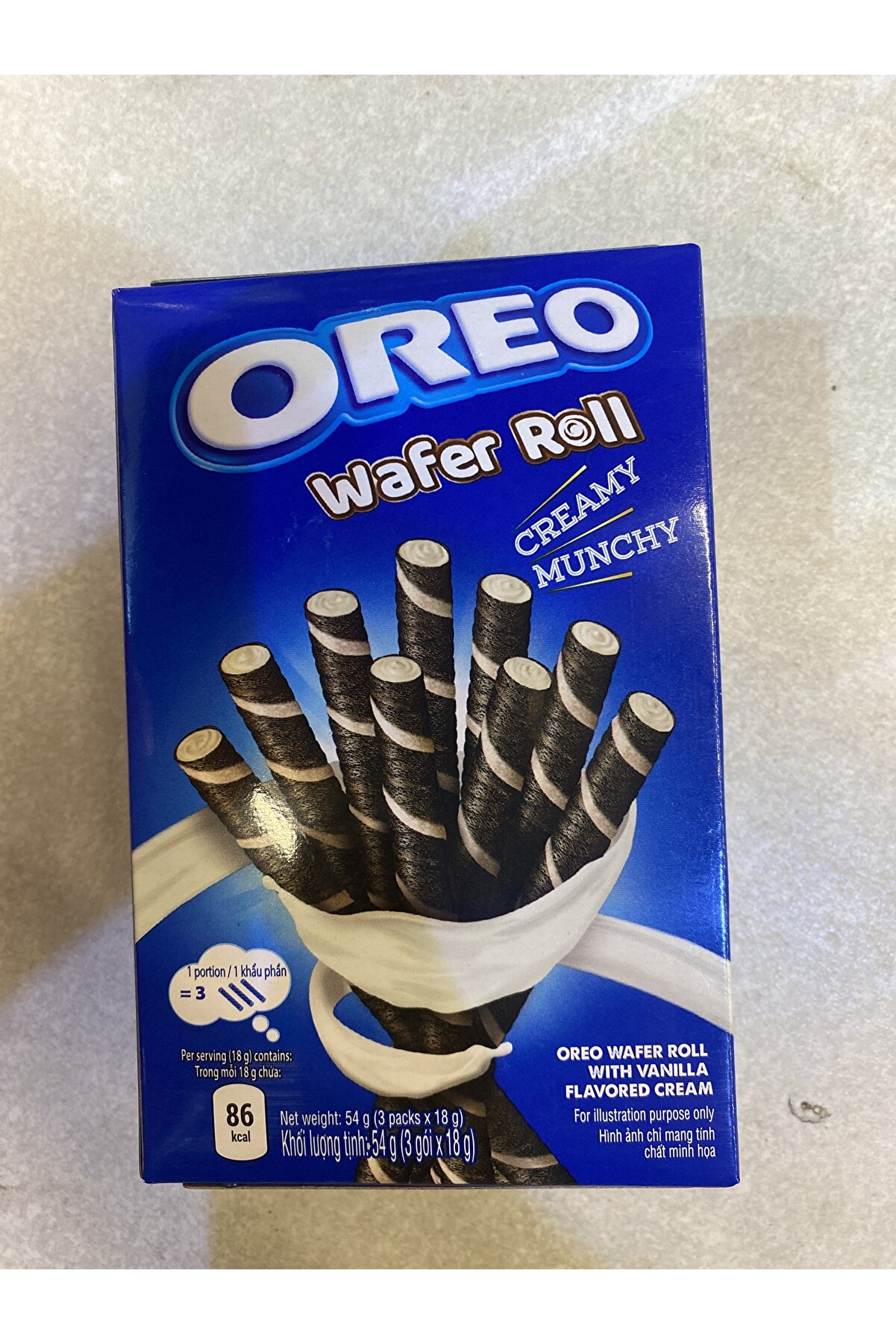 Oreo ORES Wafer Roll CREAMY MUNCH - Fiyatı, Yorumları