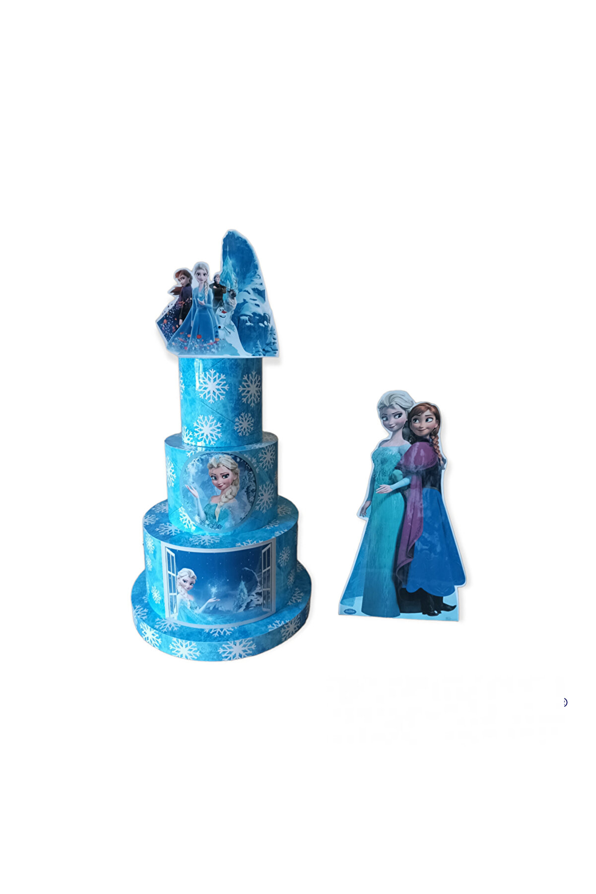 Surpriscake Frozen elsa temalı MAKET PASTA Fiyatı, Yorumları - Trendyol