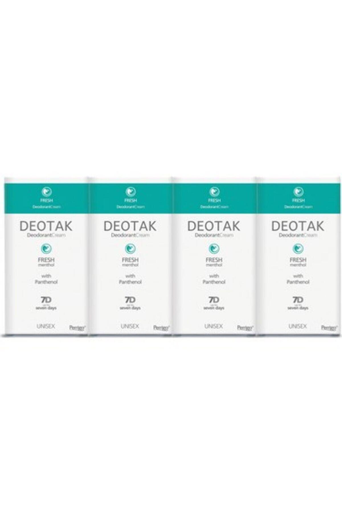 Deotak Krem Fresh Deodorant 35ml X 4 Adet - Fiyatı, Yorumları
