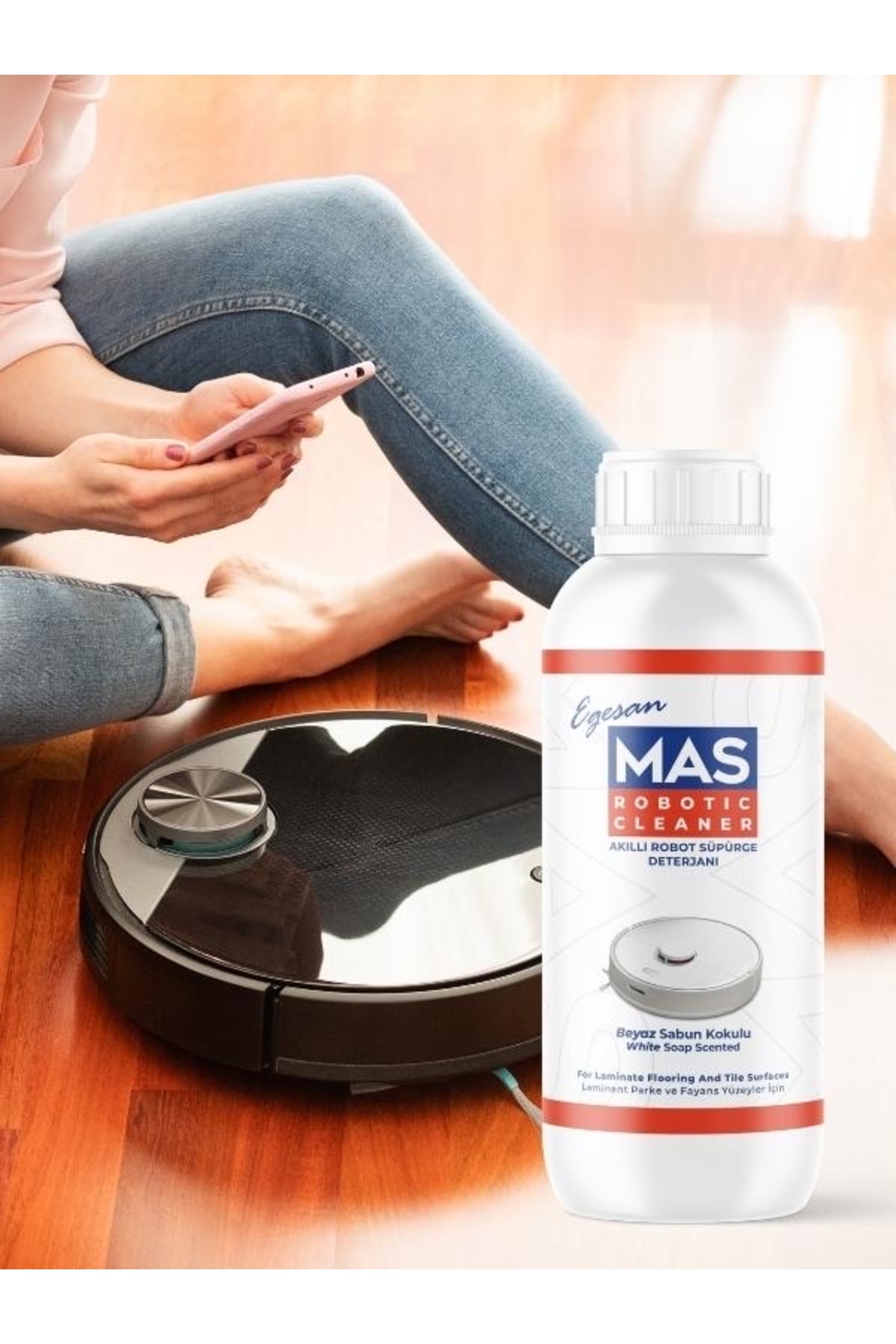 Mas Robot Süpürge Deterjanı Beyaz Sabun Kokulu 500 Ml Fiyatı, Yorumları ...