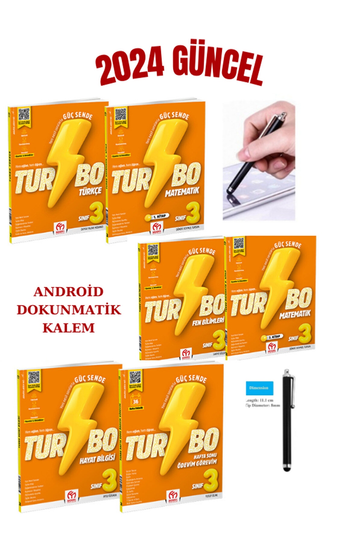 Genel Markalar Model Eğitim Yayınları 3.Sınıf Turbo Eğitim Seti (6 ...