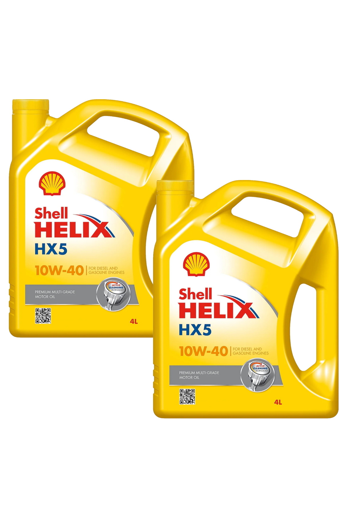 Shell Helix HX5 10W-40 Benzinli, Lpgli ve Dizel Araç Motor Yağı 2 x 4 L ...