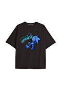 Kalic Studio UNİSEX Bay Sonic Desenli Beyaz Yazlık T-shirt - Fiyatı ...