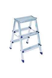 Saraylı Özel Alaşımlı Metal Çift Çıkışlı Çift Taraflı Seyyar Merdiven 3 ...