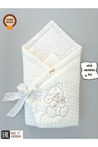 Bebella Baby Girl/Boy Blanket and Newborn Cover/Quilt Ecru Chickpea ...
