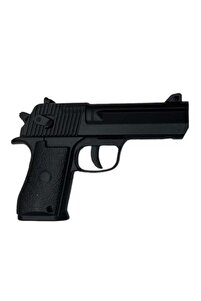 Generic Heavy All Iron Bead Black Toy Gun With a Gift Of 28 Rubber ...