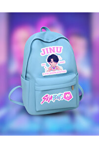 Touz Moda KPop Demon Hunters Saja Boy's Подробно отпечатана раница за ...