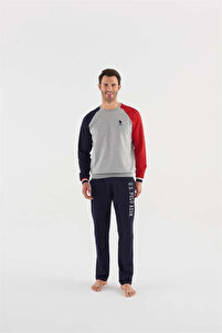 U.S. Polo Assn. U.s. Polo Assn Erkek Uzun Kollu Pijama Takımı 18601 ...