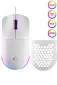 Rampage SMX-G65 Alpor Mouse Oyuncu Mouse Makro Tuşlu 7200DPI RGB LED'li ...