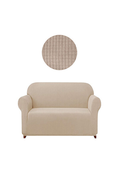 Eldost Ticaret طقم أريكة وأريكة من الليكرا من Eldost - نمط Pitikare، حزمة من 2 - Trendyol