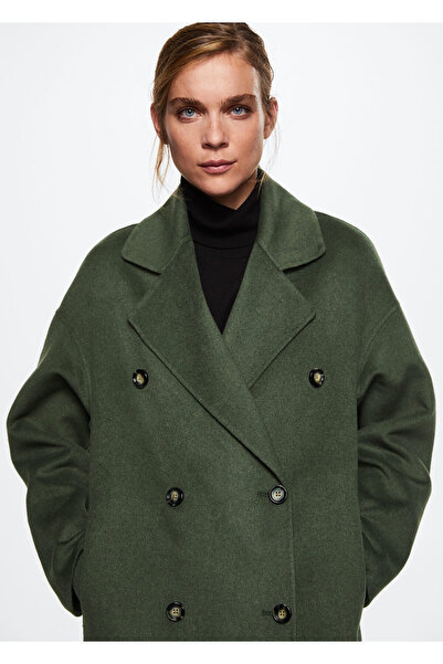 MANGO Каки Класически палта – Купи сега в Trendyol 🛍️