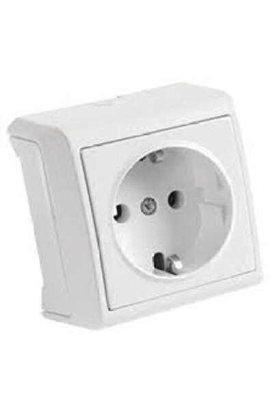 VİKO Vera White Grounded Socket- Trendyol