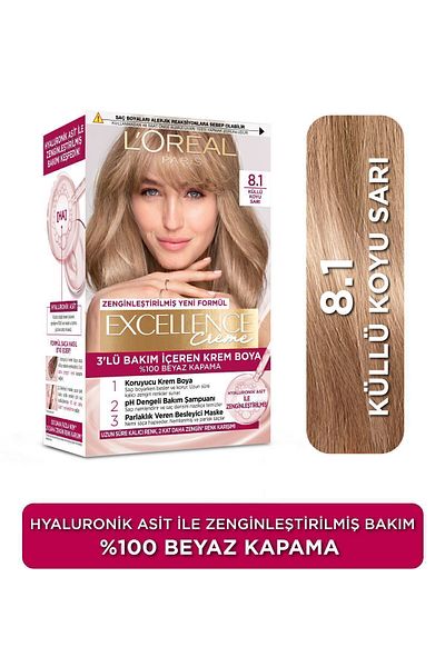 L Oreal Paris Excellence Creme Sac Boyas 9.1 Sar Kullu Fiyat Yorumlar Trendyol