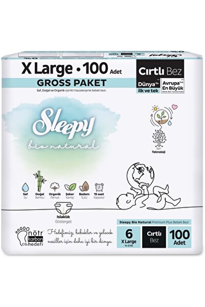 Sleepy Bio Natural 6 Baby Diapers Prices and Styles - Trendyol