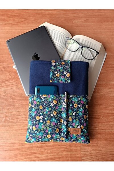 AKSESUARSEPETİ Handmade Tablet Bag with Pocket, Book Bag, Organizer Bag ...