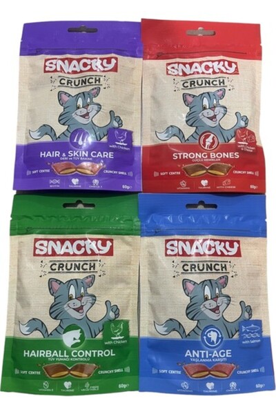 🐱 Snacky Kedi Ödül Maması ile Mutluluğu Paylaş!
