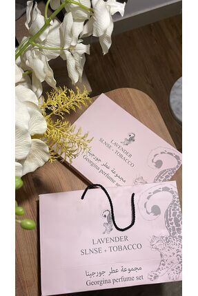 Lavender Georgina Tobacco And Sense Perfume Set With 2 X 90 Ml Body ...