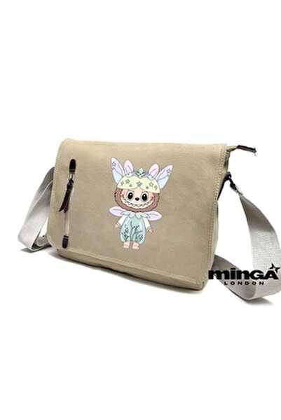 Minga London Beige Labubu Elf Messenger Bag -Minga London- Trendyol