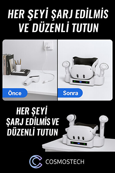 🎮 Meta Quest 3 Sanal Gerçeklik Gözlüğüyle Keşfet!