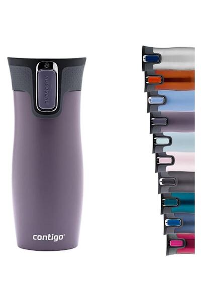 كونتيجو قارورة ترمس مفرغة من مفرغ الهواء من ميترا بيد واحدة، 470 مل ...