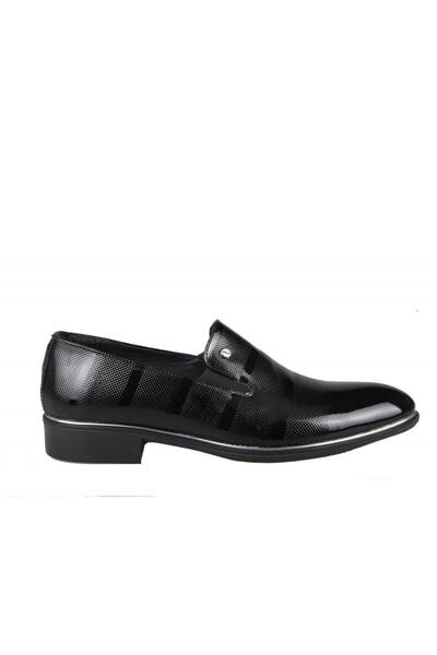 Asil Ezel - Tamboga Tamboga 573-1 Black Suede Men's Shoes- Trendyol