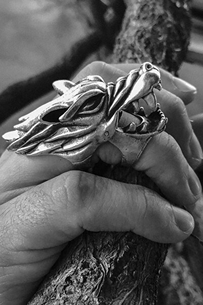 كابو بايتاش ياماش خاتم رجالي قابل للتعديل على طراز راكب الدراجة النارية ...