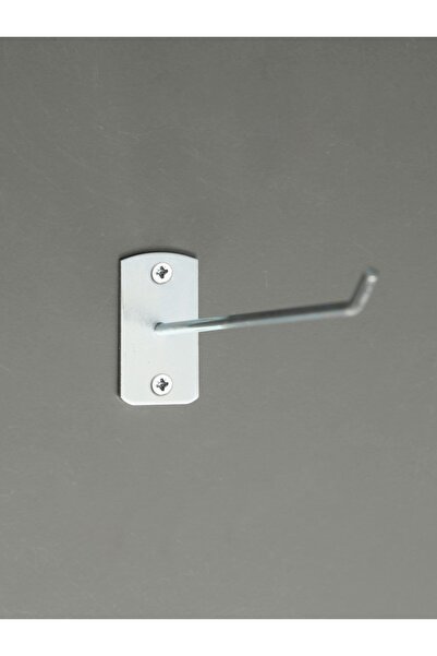 Acar Raf 10 Pieces 15 cm Wall and Chipboard Mounted Hanger Wire Rod ...