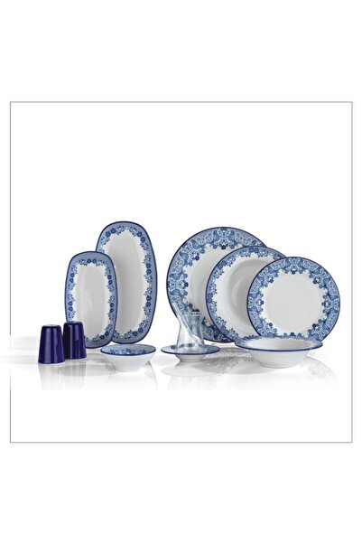 Navy blue Dinner Set Styles, Prices - Trendyol