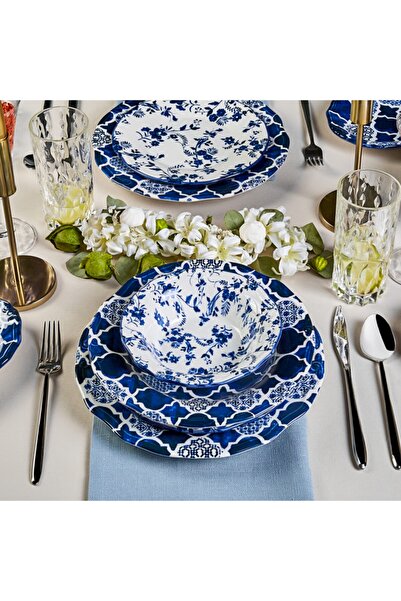 Karaca Blue Dinner Set Styles, Prices - Trendyol