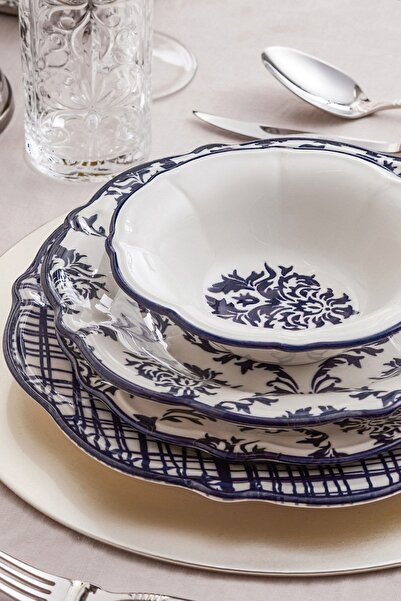 Navy blue Dinner Set Styles, Prices - Trendyol
